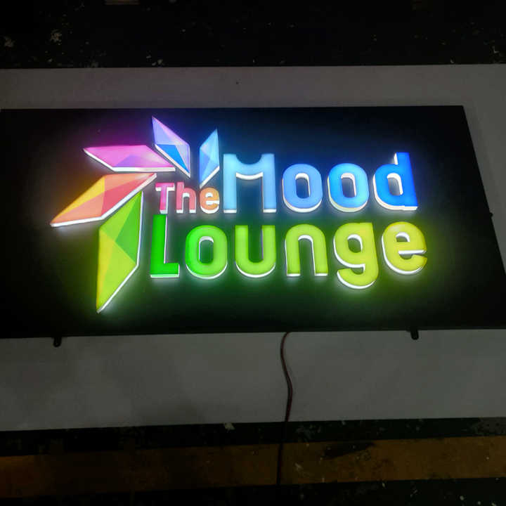 Custom LED Sign Acrylic Letters - 3D Brand Logo Signboard