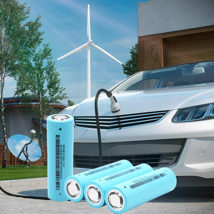 CBAK 40130 3.2V 20Ah Rechargeable LiFePO Cylindrical Lithium Ion ...