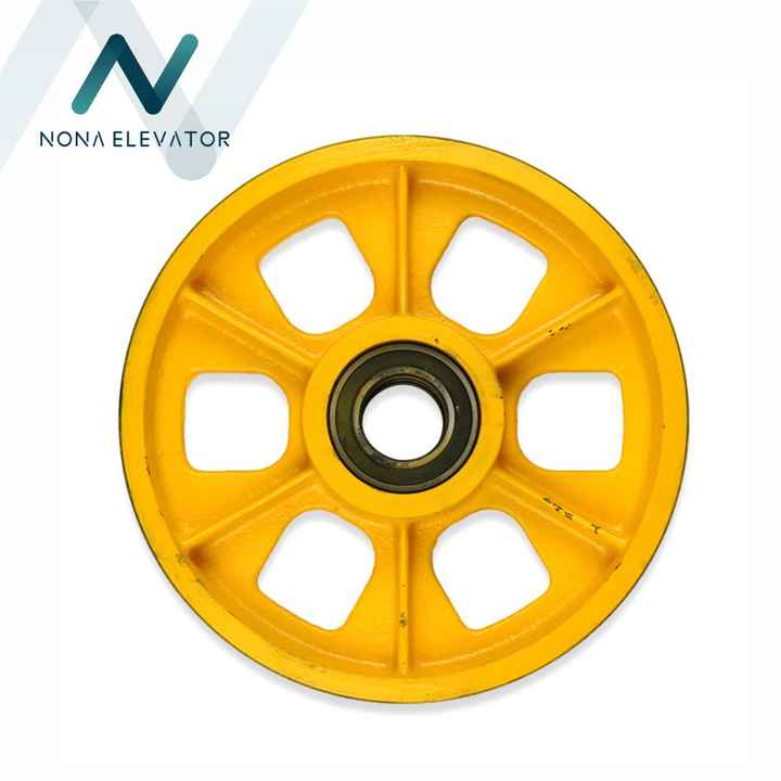 Elevator Guide Wheel 330x6x8 Counterweight Wheel Elevator Car Top ...