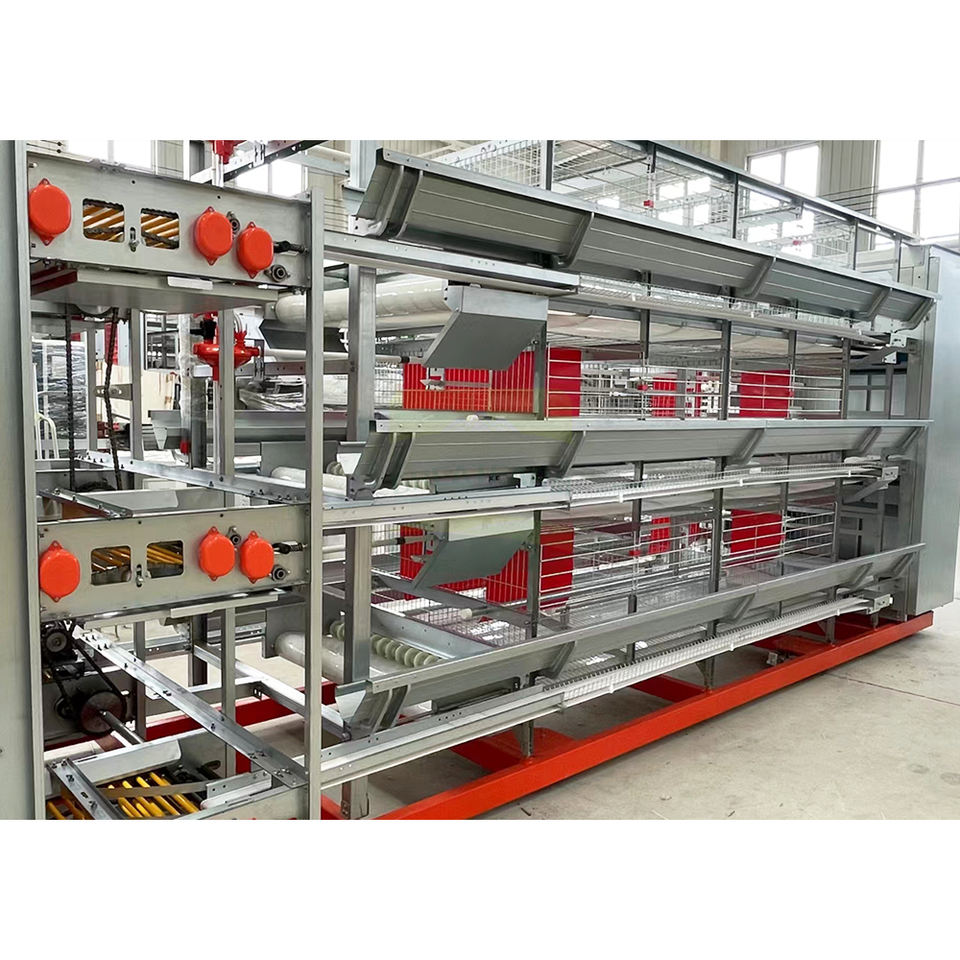 Great Farm Multi Tier Stackable Battery Cage System for Layer Hens ...