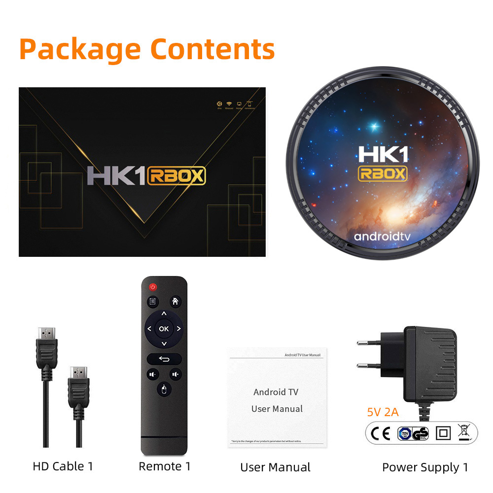 Wholesale HK1 Rbox W2T Amlogic S905W2 TV Box Android 11 AV1 Decoding ...