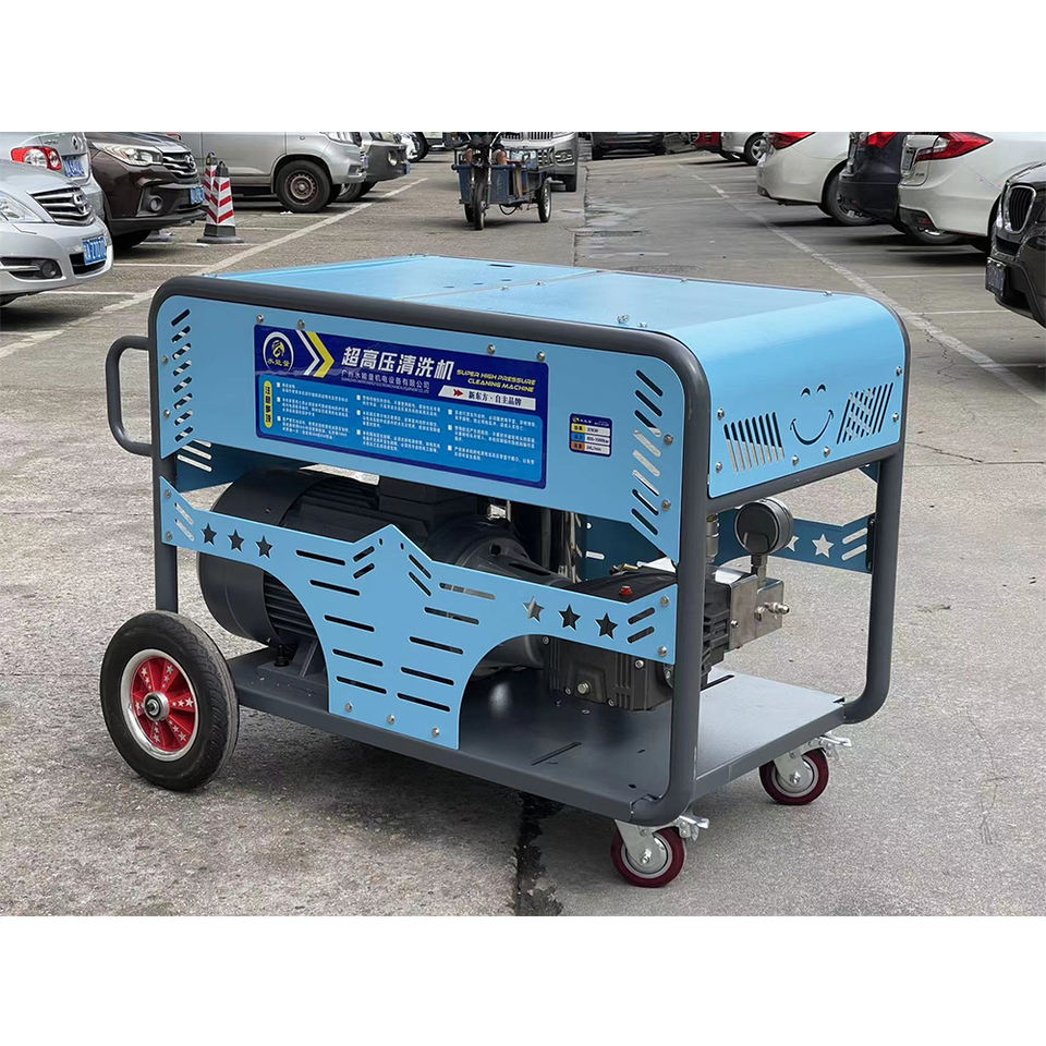 Concrete High-Pressure Water Gun Diesel High-Pressure Cleaning Machine ...