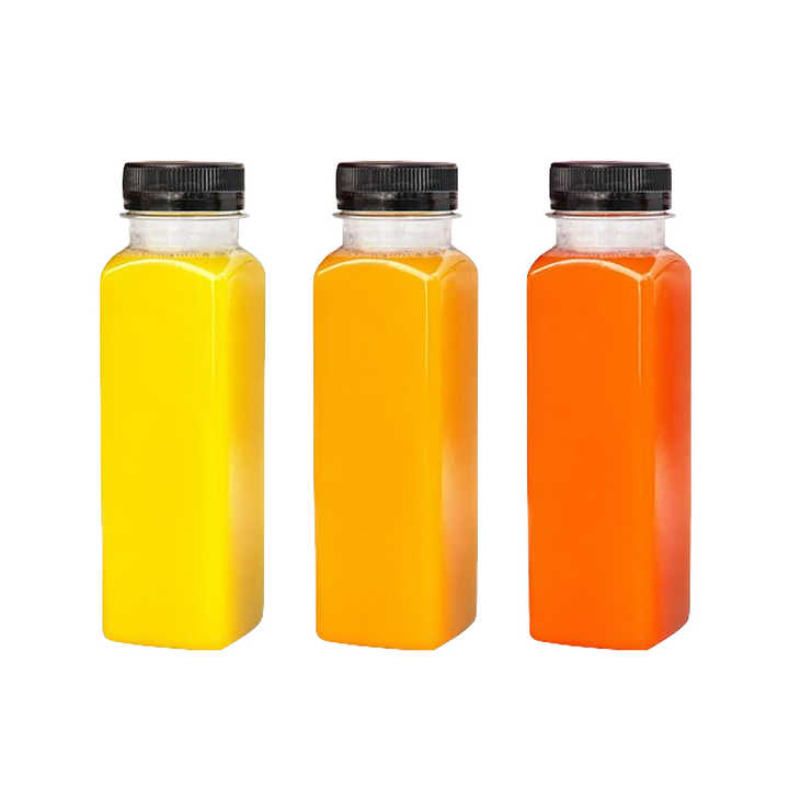Custom Juice Bottle - 250 Ml, 350 Ml, 500 Ml PET Plastic