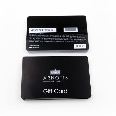 Custom Offset Printing Plastic QR Code Card PVC Gift Loyalty Barcode ...