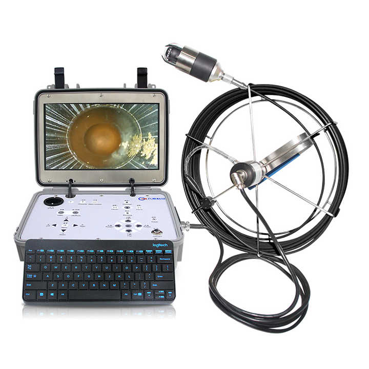 360 Degree Rotate Industrial Plumbing Inspection Camera