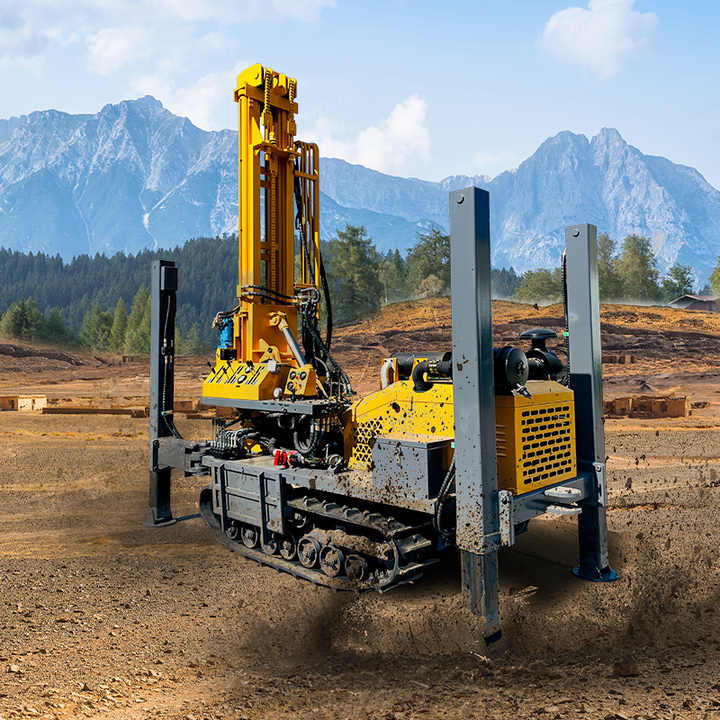 High Efficiency Fully Hydraulic Water Well Drilling Machine Drilling ...