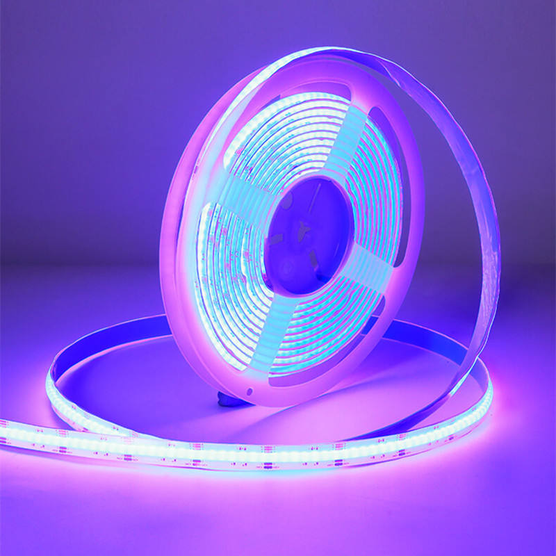 COB Light DC24V Addressable RGB RGBW Pixel Tape Chip LED WS2818 COB ...