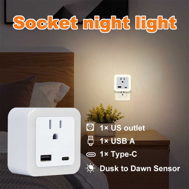 Smart Light Control Night Light Led Square Corridor Bedroom Staircase ...