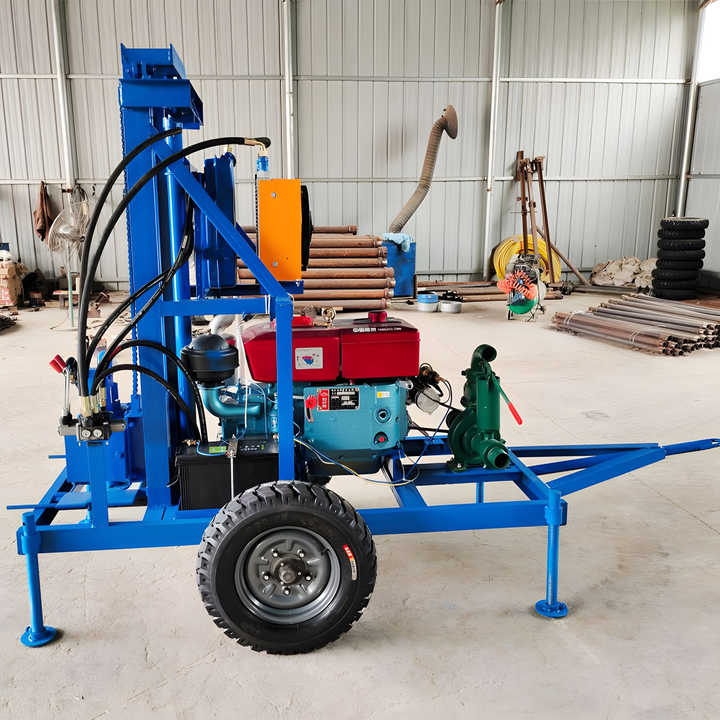 Finedrill 100m 150 Meters Small Portable Water Well Drill Rig Mini ...