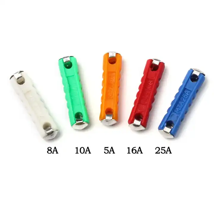 200PCS GBC European Automotive Fuse Set 5/8/10/16/25AMP 6mm Continental ...