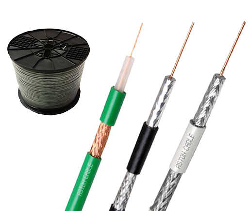 Coaxial Cable 305m Reel - RG6 with Power - Aston Quality