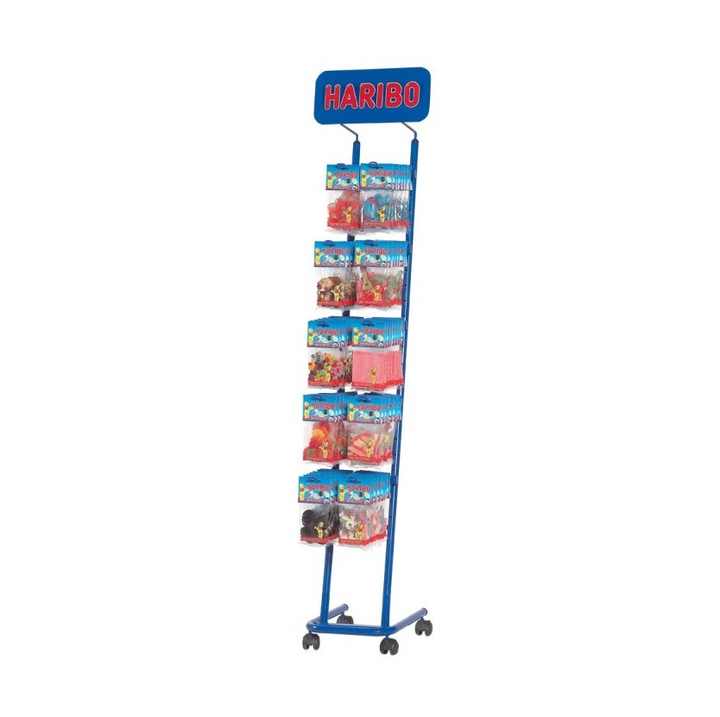 Haribo Candy Display Rack - Eye-Catching Snack Stand