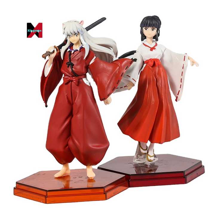 17Cm POP UP PARADE Inuyasha Kikyo Anime Figure PVC Collection Doll ...