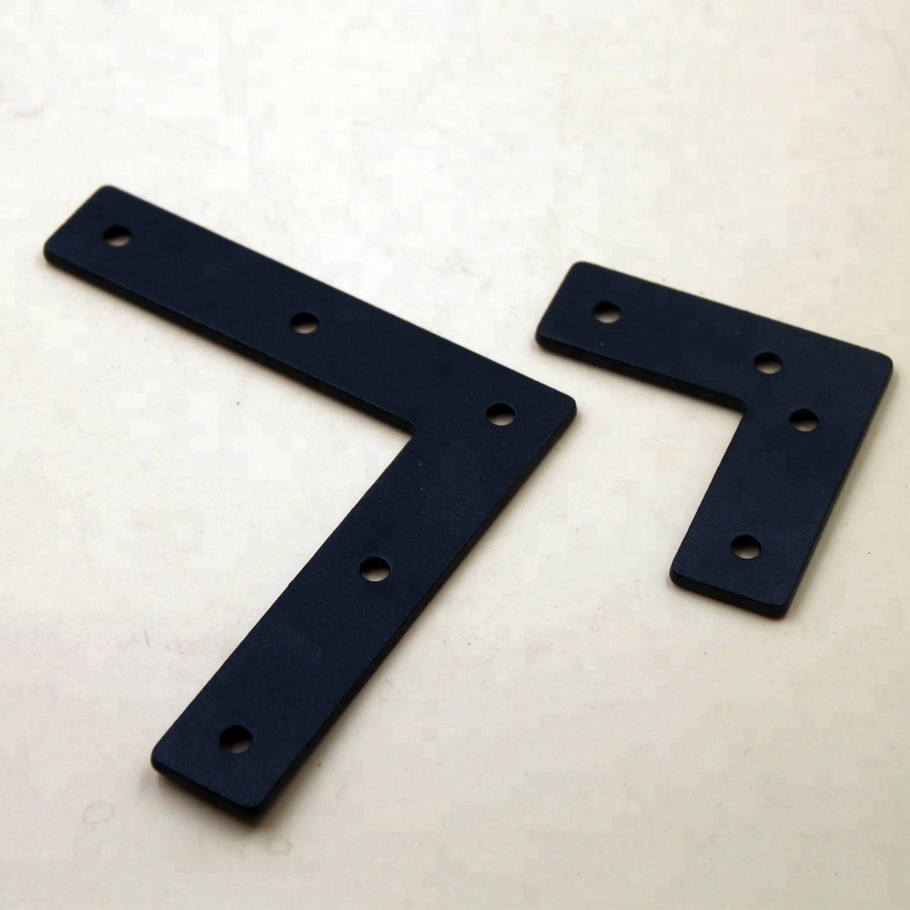 Flat Triangle Steel Corner Braces for Furniture & Hardware