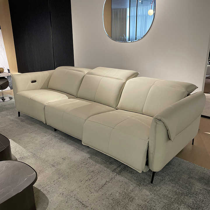 Modern Design Multi-functional 3 Seat Electric Recliner Sofa Electric ...