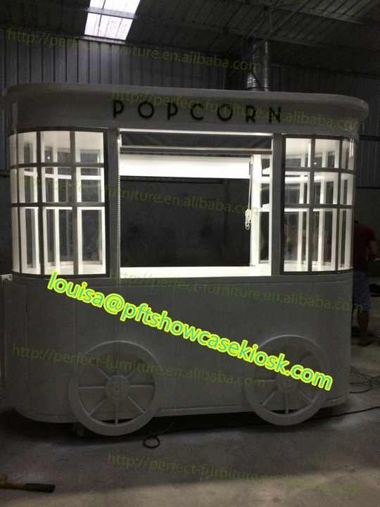 Strong Enough Mobile Hot Dog Cart - Modern Style & Free Design
