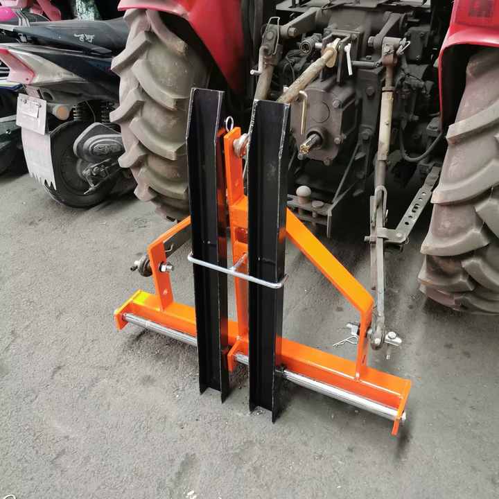 Tractor 3 Point Hitch Pallet Forks - Foldable & Efficient