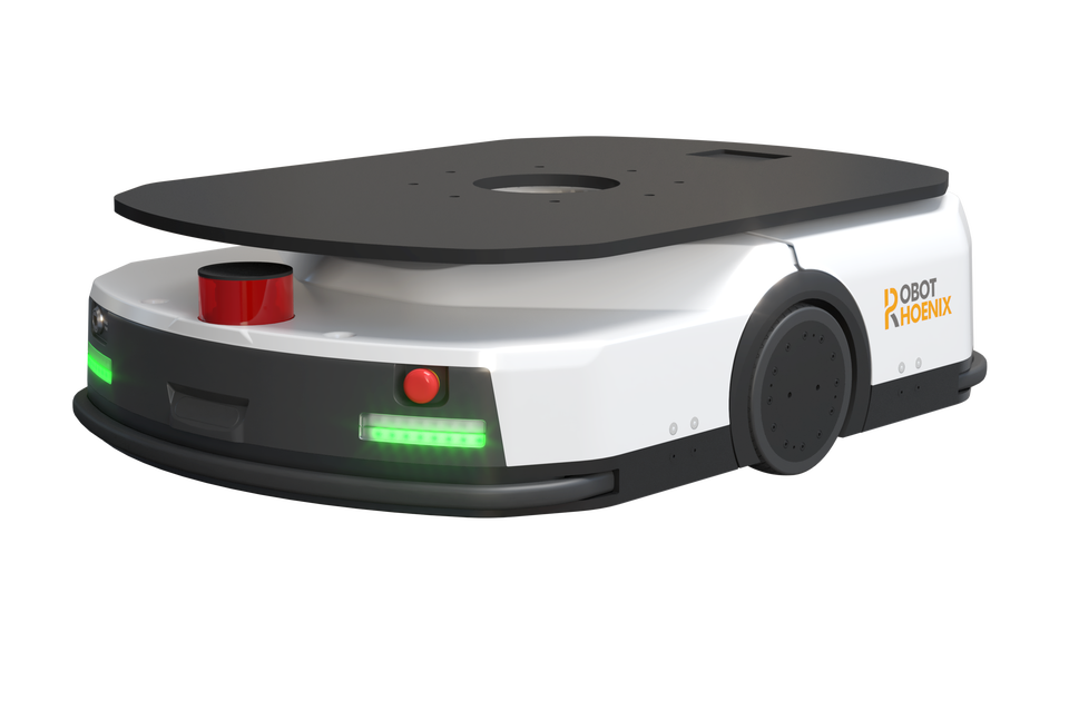Autonomous Mobile Laser Guided AGV Max 600kg Load for Factory Warehouse ...