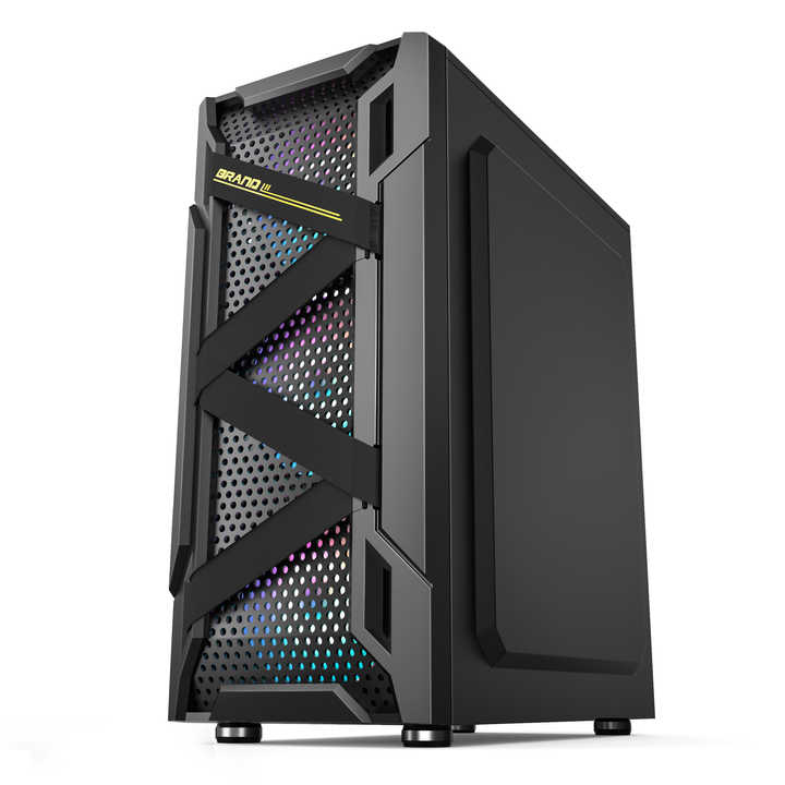 Cool Design Rgb Glass Casing Shell Atx Gaming Front Panel Computer Case ...