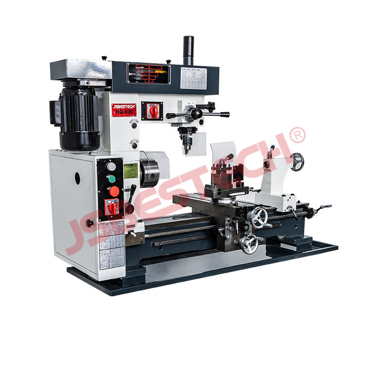 HQ800 Combination Lathe with Turning Drilling Milling Function/Multi ...