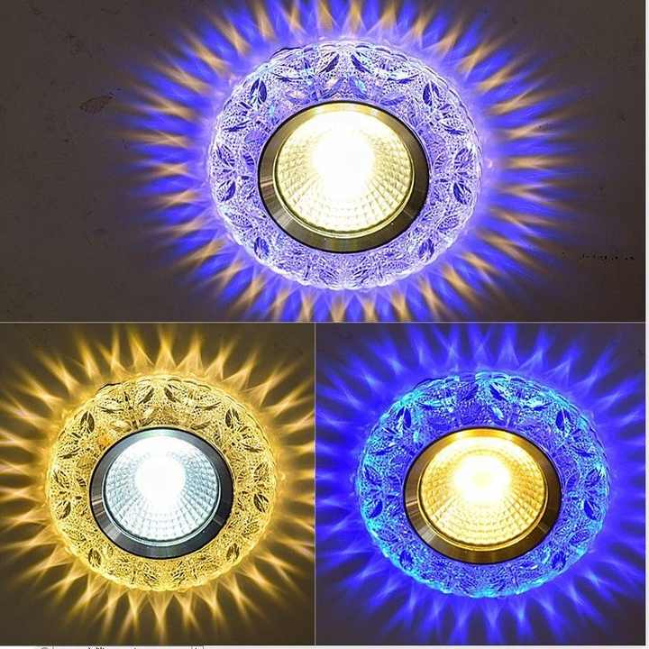 Crystal Spotlight Embedded Led Sky Lantern Down Light Living Room ...