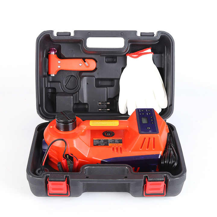 Hydraulic Jack Electric Car Lift Kit Quick Replace Tire 5 Ton Touch ...