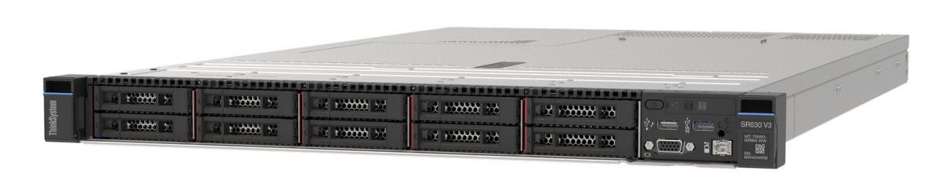 For Thinksystem's Latest 1u Server Sr630 V3 Uses 4th Generation Xeon ...