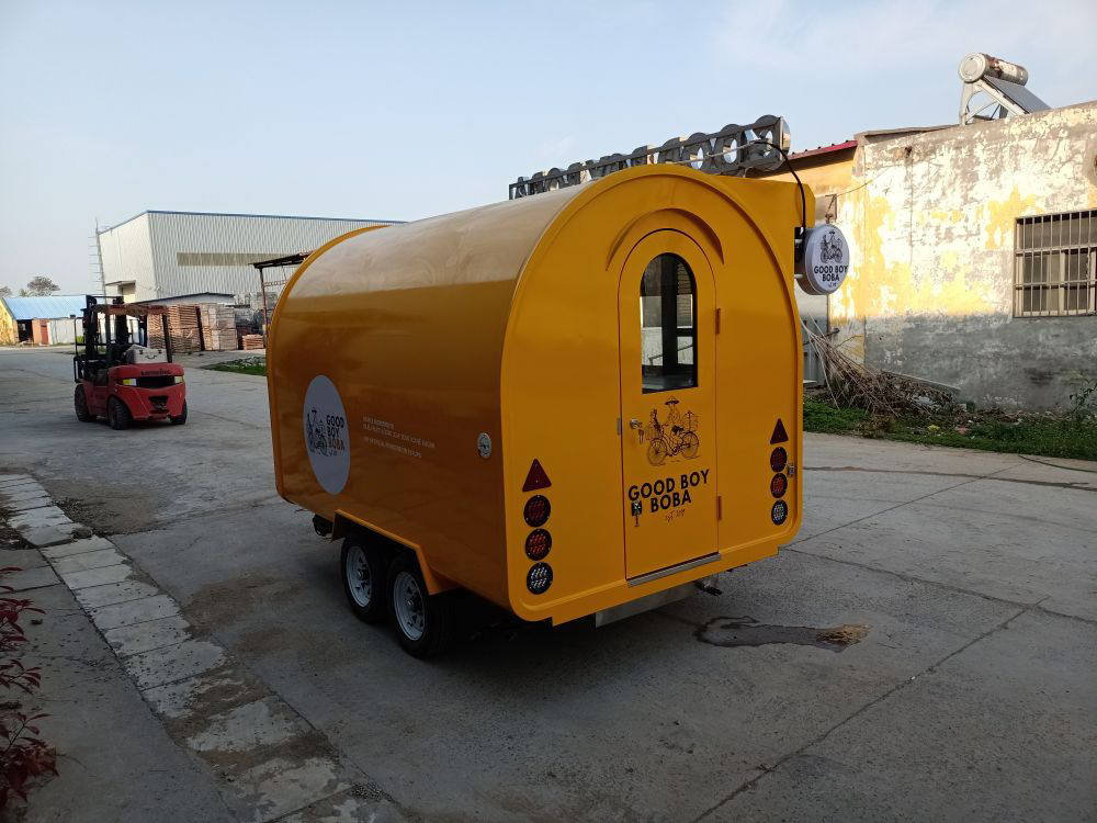 Discover Premium Boba Trailers for Food & Beverage Shops | WECARE