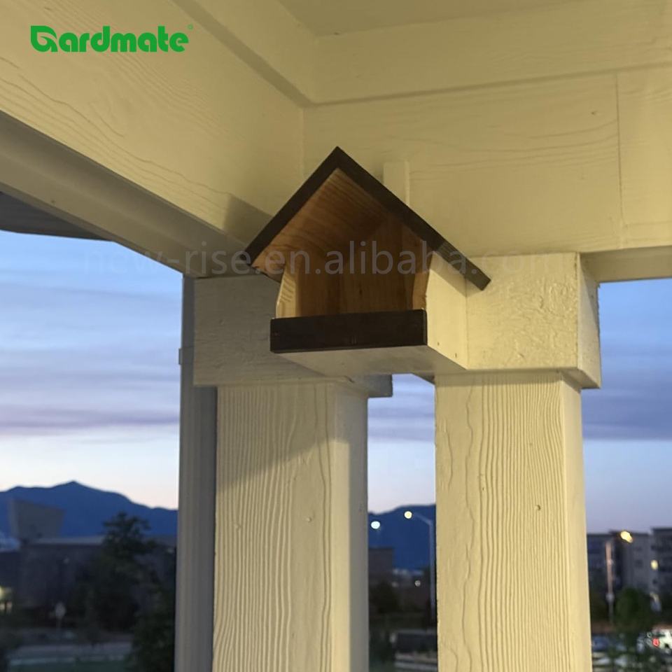 GARDMATE Wooden Blackbird Nesting Box for Robins & Wild Birds-Eco ...