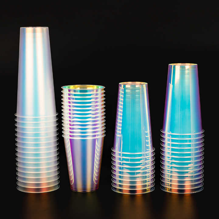 For LOKYO 700ml Disposable Hexagonal Cups Custom Printed Colorful ...