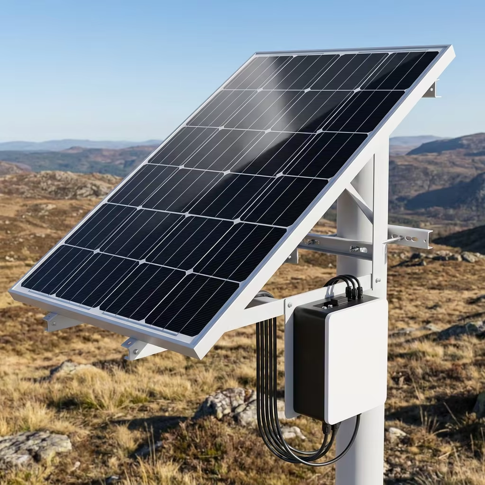 Hybrid Solar Energy System With Battery Advanced Home Electricity ...