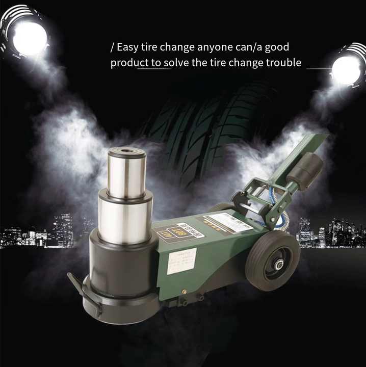 50t-120t Pneumatic Jacks Folding Horizontal Car Jacks Steel Hydraulic Pneumatic Jacks Models 60t ...