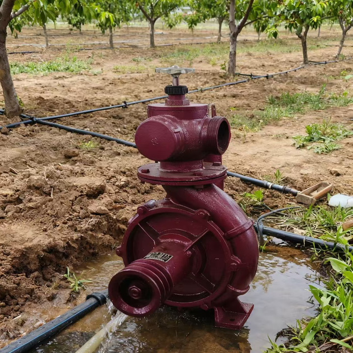 6-inch diesel Water Pump Diesel Water Pump for Agricultural Irrigation High-pressure Drip ...