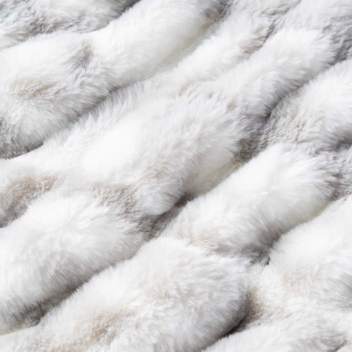 Custom Printed Furry Polyester Fluffy Rabbit Bubble Faux Fur Fabric ...