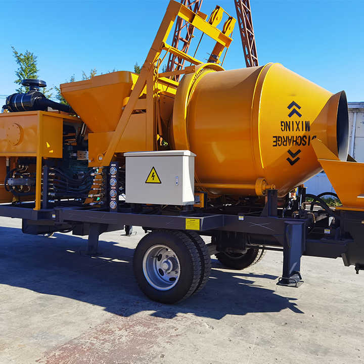 Betonmischer Pump Portable Diesel - 400L Concrete Mixer