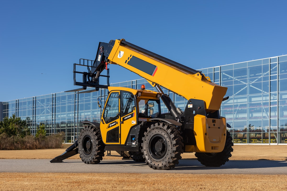 5.5Ton 17m Telehandler 4WD Telescopic Handler STH1256A| Alibaba.com
