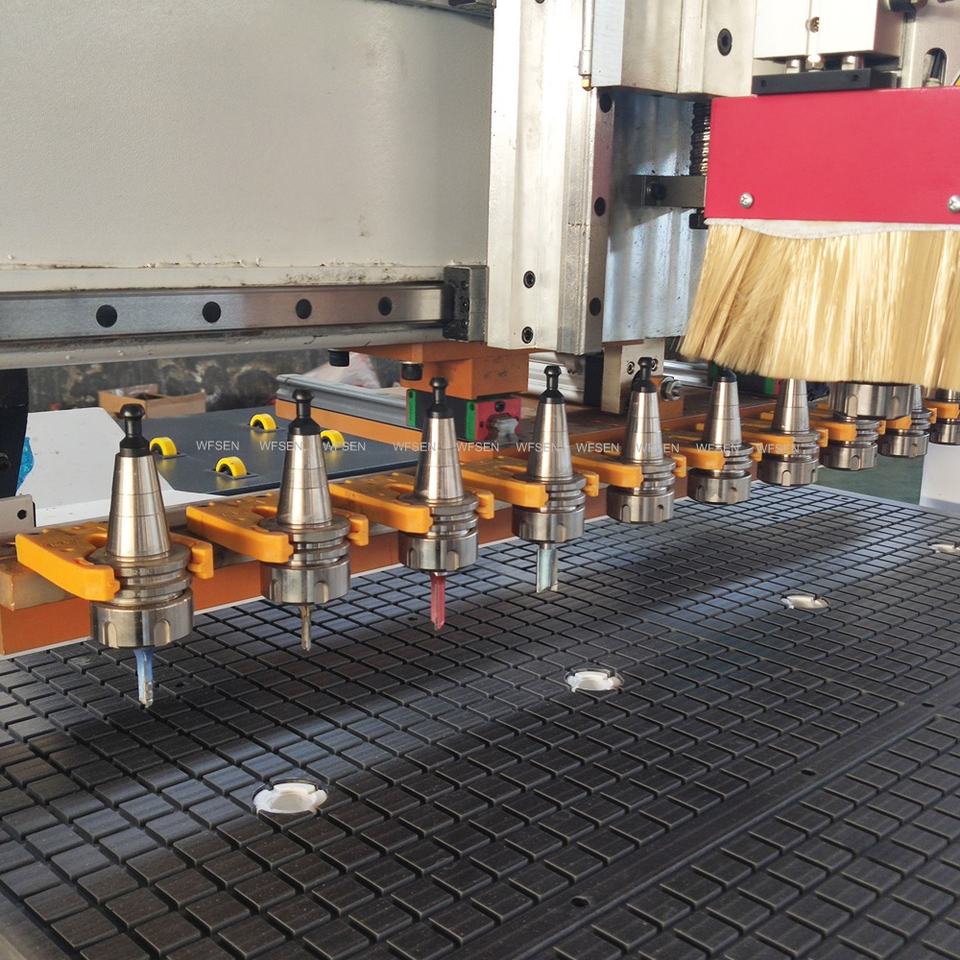 WFSEN Cnc Router Machine for Aluminum Composite Panel With Atc Cnc ...