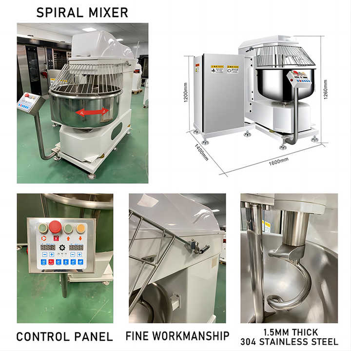 High-performance Dough Mixer for Commercial Bakery Use