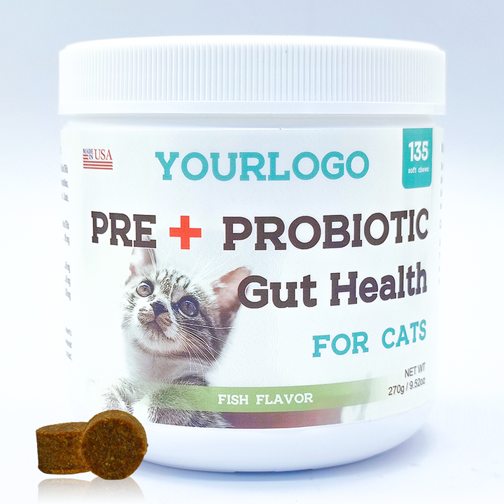 Cat Probiotics Supplement - Support Digestive & Immune Health