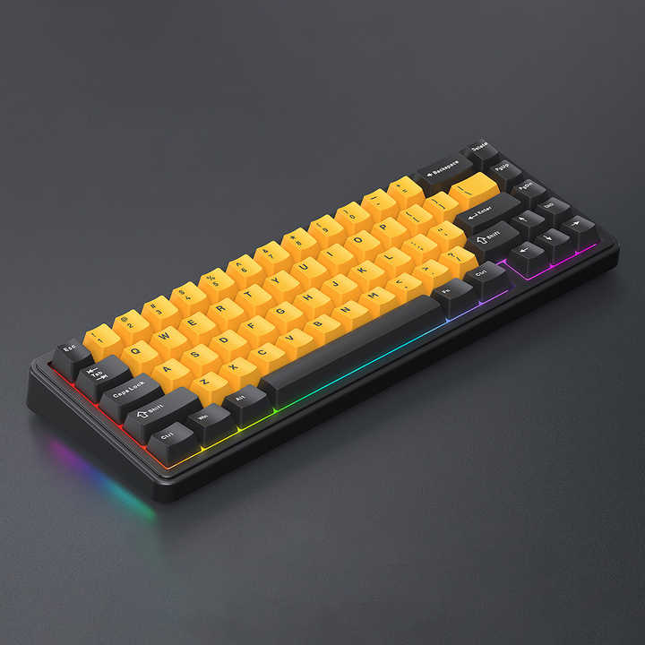 Aula F65 Gasket 65% Layout Hot Swappable Wired 2.4G Wireless BT RGB ...