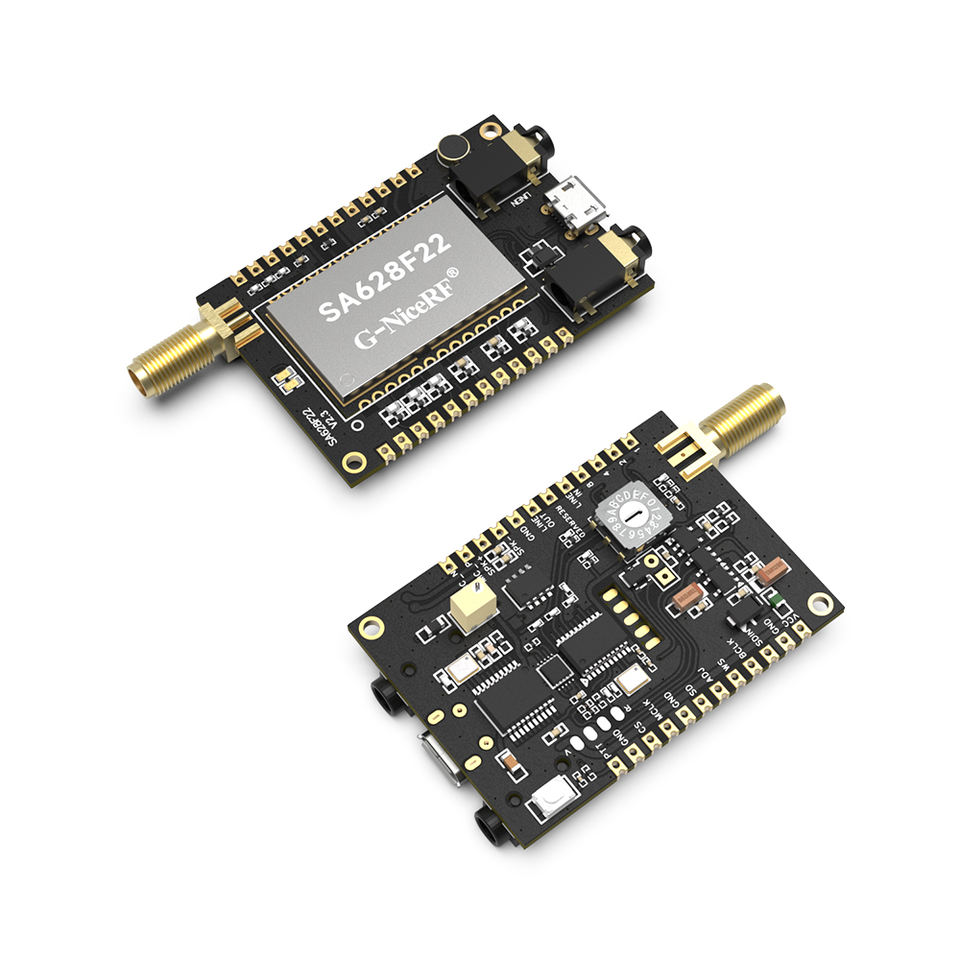JEO G-NiceRF SA628F22 Full Duplex High Voice Quality 420~510MHz ...