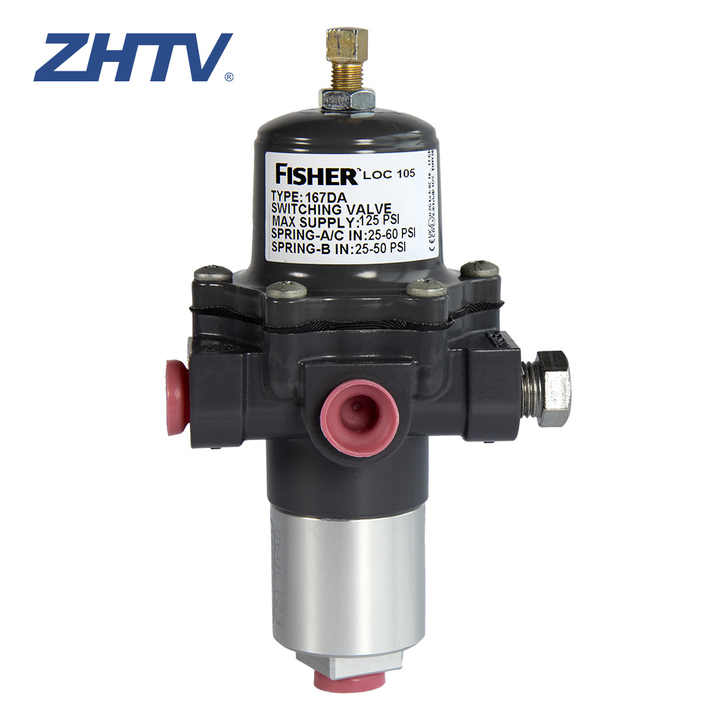 FISHER 167DA Compact Three-Way Switching Valves Easy and Accurate ...