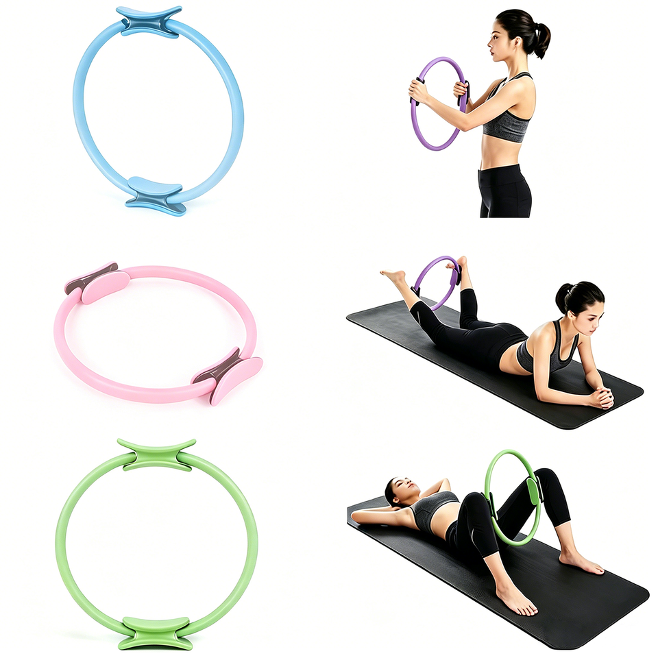 Gym Workout Fitness Equipment Home Studio Pilates Body Hoop Magic ...