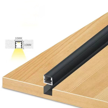 Anodized Aluminium Ceiling LED Linear Light Trim Profile