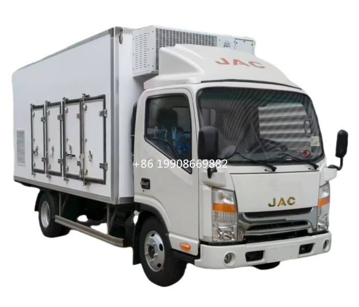 JAC Refrigerated Trucks Transport 4 to 20 Tons of Frozen and Fresh Food ...