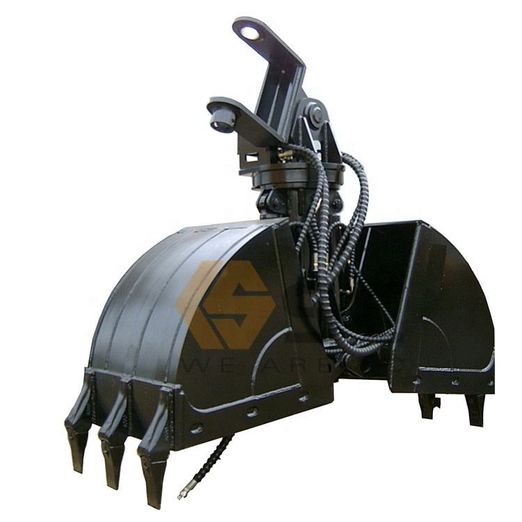 Excavator Clamshell Bucket for Heavy-Duty Hydraulic Clamshell Bucket ...