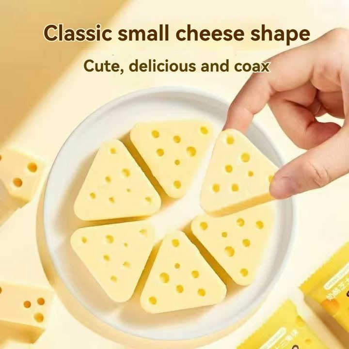 Wholesale Dog Snacks Goat Milk Cheese Cubes Triangular Goat Cheese Dog ...