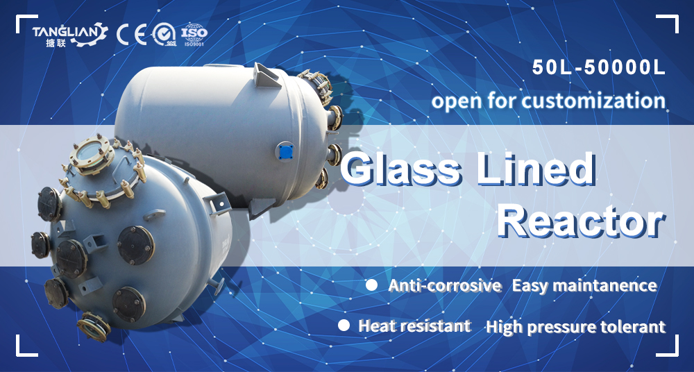 Glass-lined reactors-CE Type 16000L Glass Lined Industrial Reactor