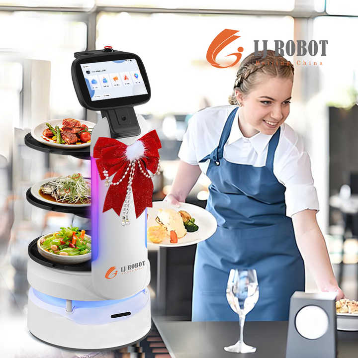 Smart Waiter Robot for Restaurants Efficient Contactless and User ...