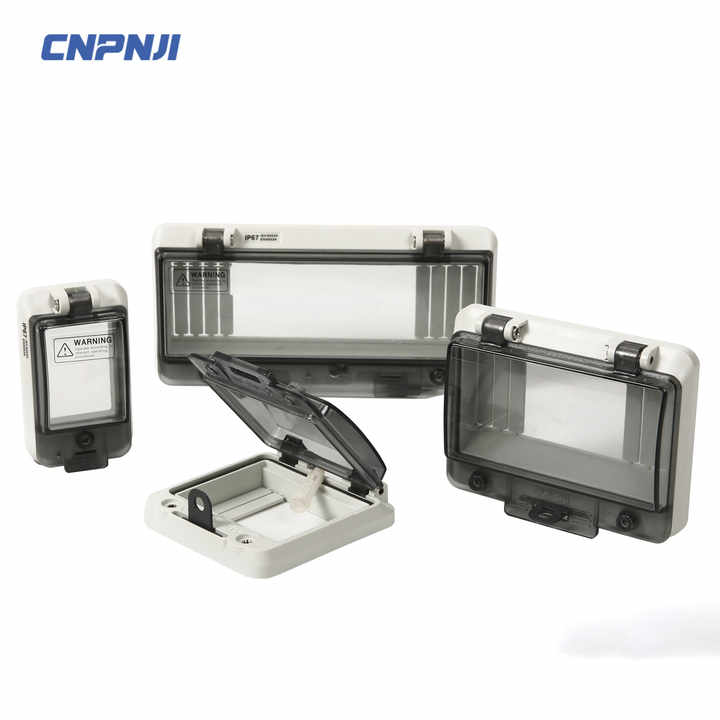 Plastic Weatherproof Ip67 12 Way Transparent Contact Protective Window ...
